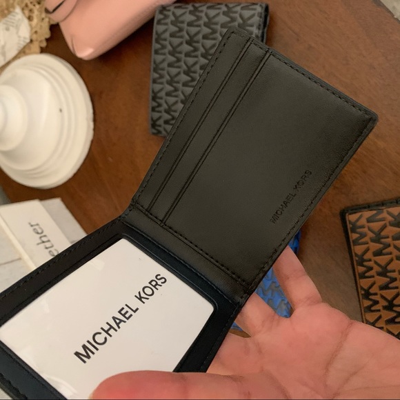 Michael Kors | Bags | 2 In Double Mk Mens Wallet | Poshmark
